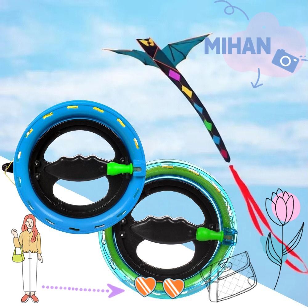 MH Kite Reel, เครื่องมือจับพร้อม String Winder Fire ล้อ, Twisted String ...