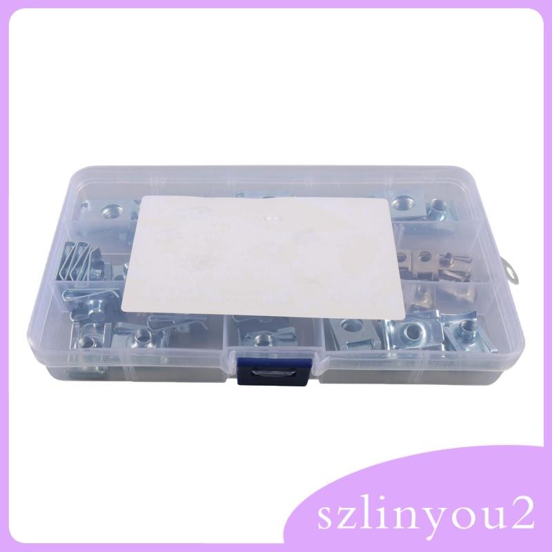 [szlinyou2] 40 ชิ้น Car U Nuts Speed Clip สกรู Speed Fastener M4 M5 M6 ...