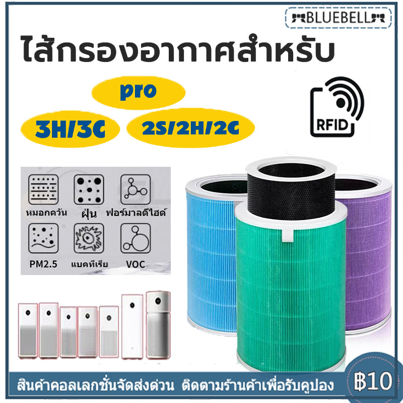 [COD] ตัวกรองอากาศ RFID สำหรับ Xiaomi 2S 2H 3H Pro 2C 3C / 4 Lite / 4 ...