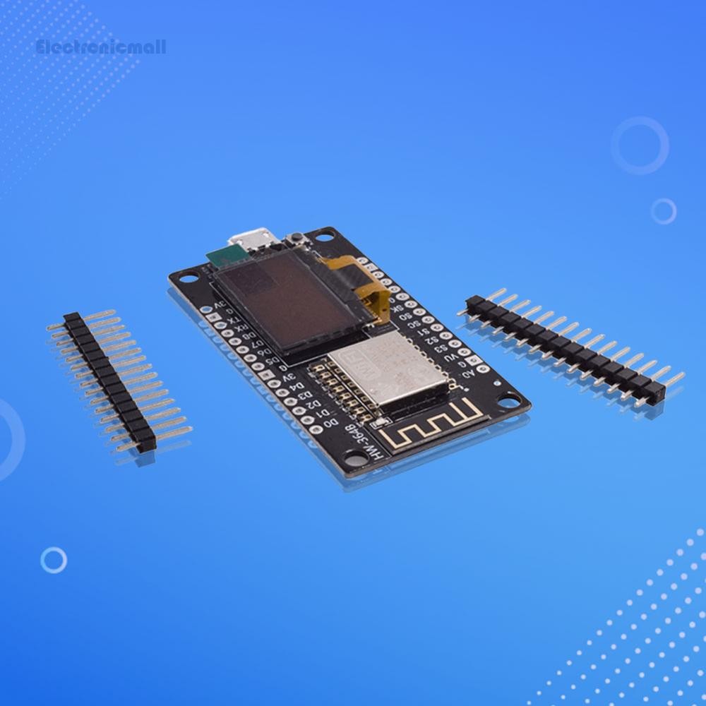Nodemcu Esp8266 Esp 12e โมดูล Wifi 096 นิ้วจอแสดงผล Oled Esp8266 Serial Port Wifi โมดูล Micro