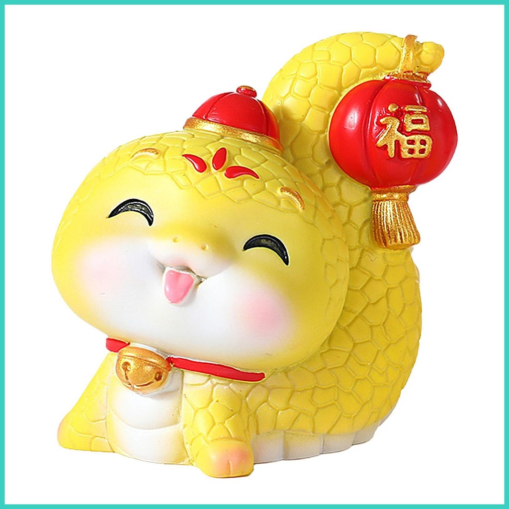 เครื่องประดับงูสําหรับรถยนต์ปีงู 2025 งูมิ่งขวัญ ตรุษจีนหุ่น 3D Mascot ...