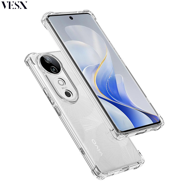 เคสใสกันกระแทกสำหรับ VIVO V50 V40 Lite V30 V30E V29 V29E V27 V27E V25 V25E V23 V23E V21 V21E V20 ...