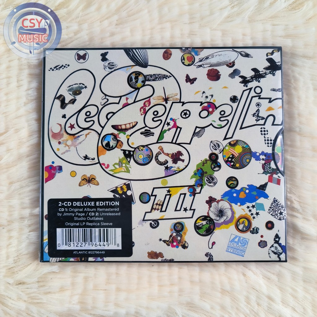 อัลบั้ม Led Zeppelin 3 III 2CD Deluxe Edition YE004 | Shopee Thailand