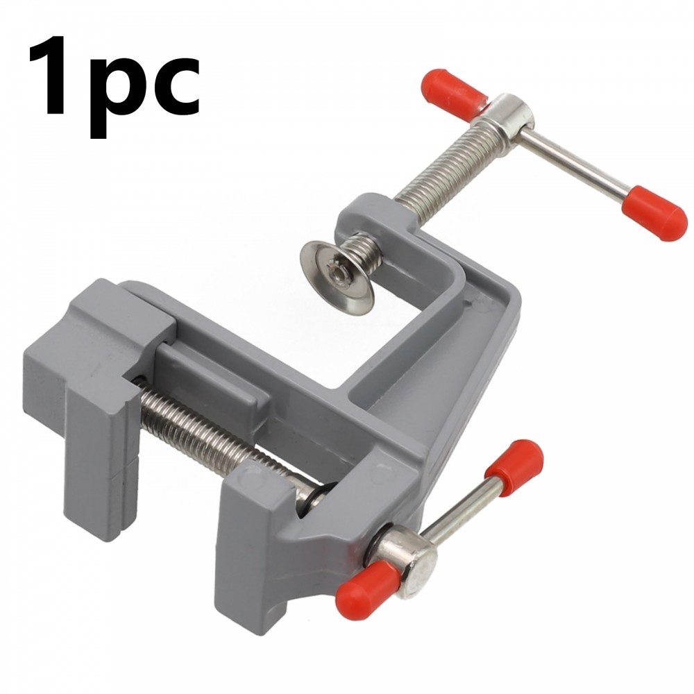 Vise Table Swivel Lock Portable Durable Tools Bench Clamp Craft Pliers ...