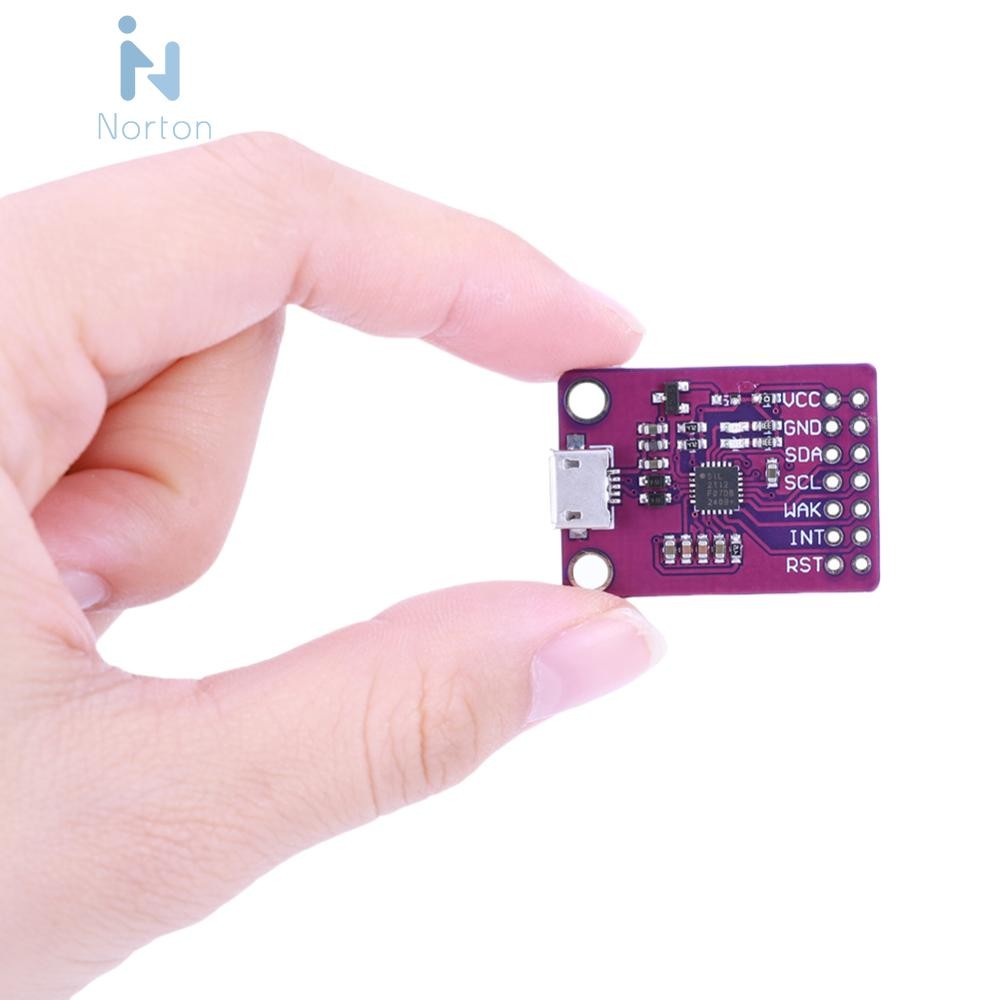 Cp2112 บอร์ด Debug บอร์ดเชื่อมต่ออินเทอร์เฟซ MICRO-USB USB ถึง I2C โมดูลการสื่อสารสําหรับ CCS811 ...