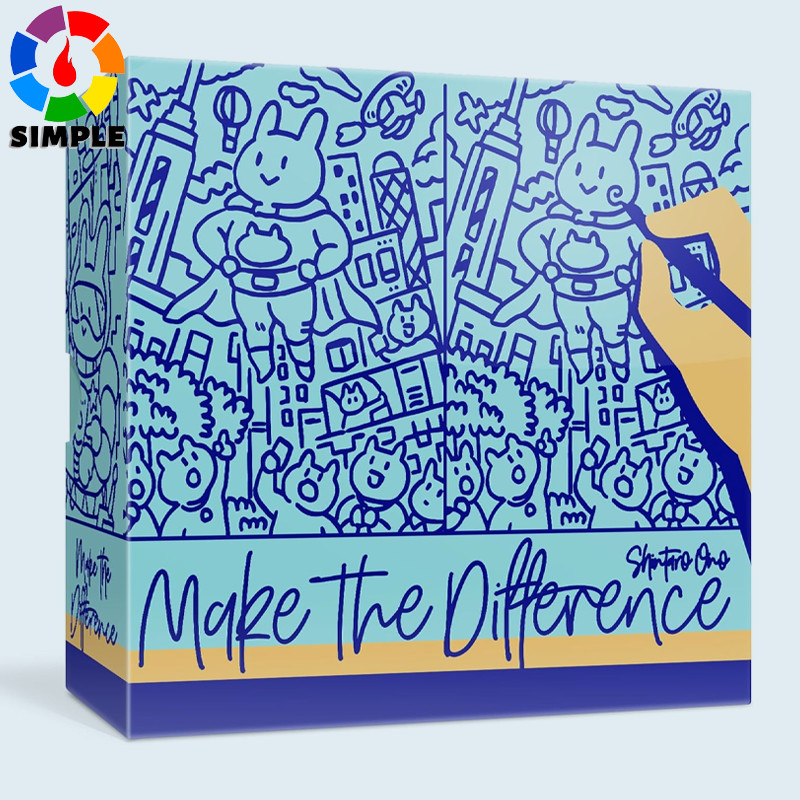 Oink Games Make The Difference - Japanese Spot The Difference Party Game | Shopee Thailand