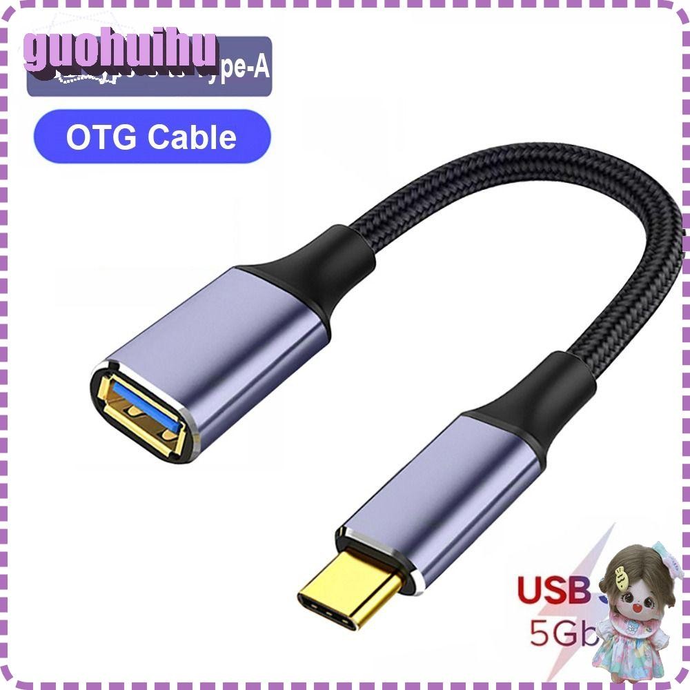 GUOHUIHU Type-C ถึง USB 3.0 สาย, ชายหญิงความเร็วสูง Extension Wire, รถ U Disk แล็ปท็อป OTG ...