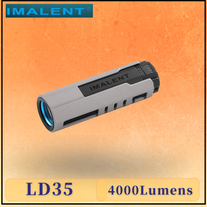IMALENT LD35 Pocket EDC ไฟฉาย 1200 Lumens พร้อมกล่องชาร์จ Type-C ไฟฉาย ...
