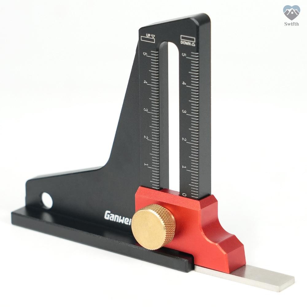 อลูมิเนียมอัลลอยด์ความสูงวัด Dual Scales Home DIY งานไม้ความสูง ...