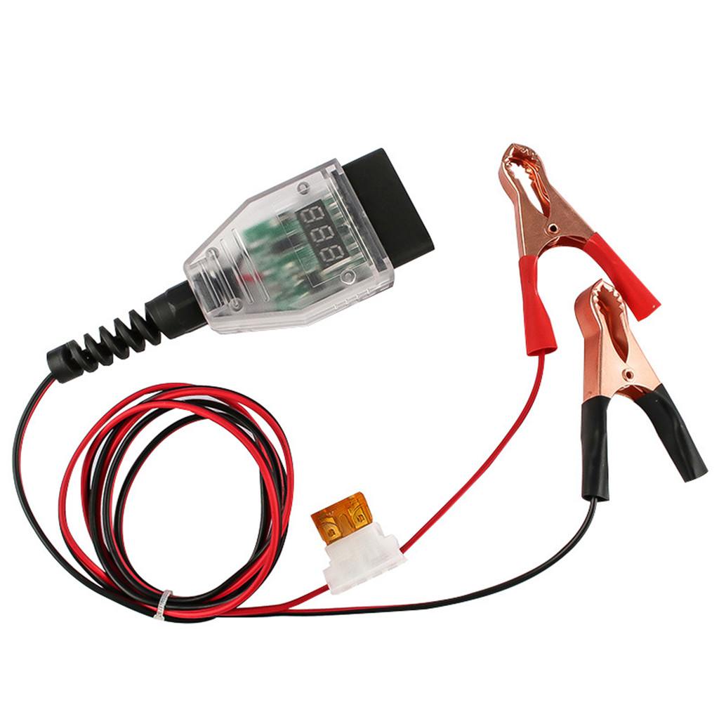 OBD รถ Memory Saver ป้องกัน Connector OBD แบตเตอรี่เปลี่ยน Saver 12V ...