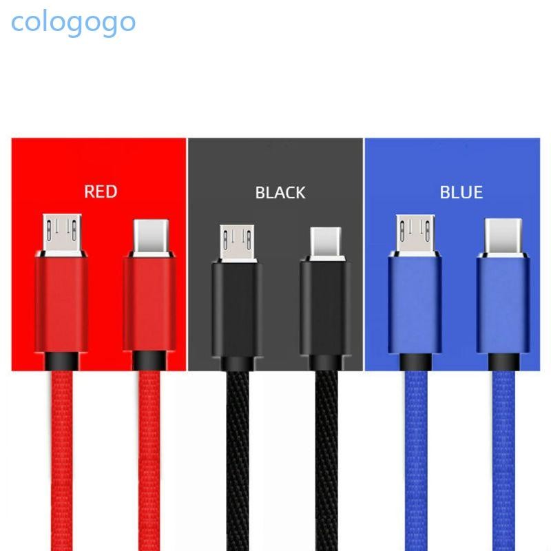 COLO สายถ่ายโอนข้อมูลที่ใช้กันทั่วไป Type-C ถึง Micro USB Data Transfer ...