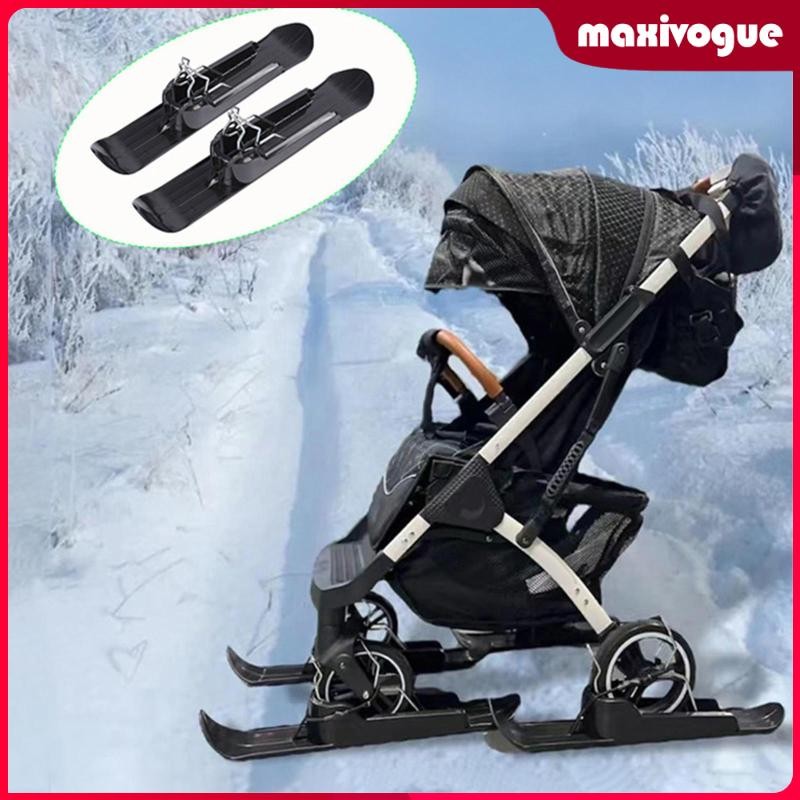 [Maxivogue] 2 ชิ้น Snow Sledge Board สกู๊ตเตอร์ Sledge Bike สโนว์บอร์ด ...