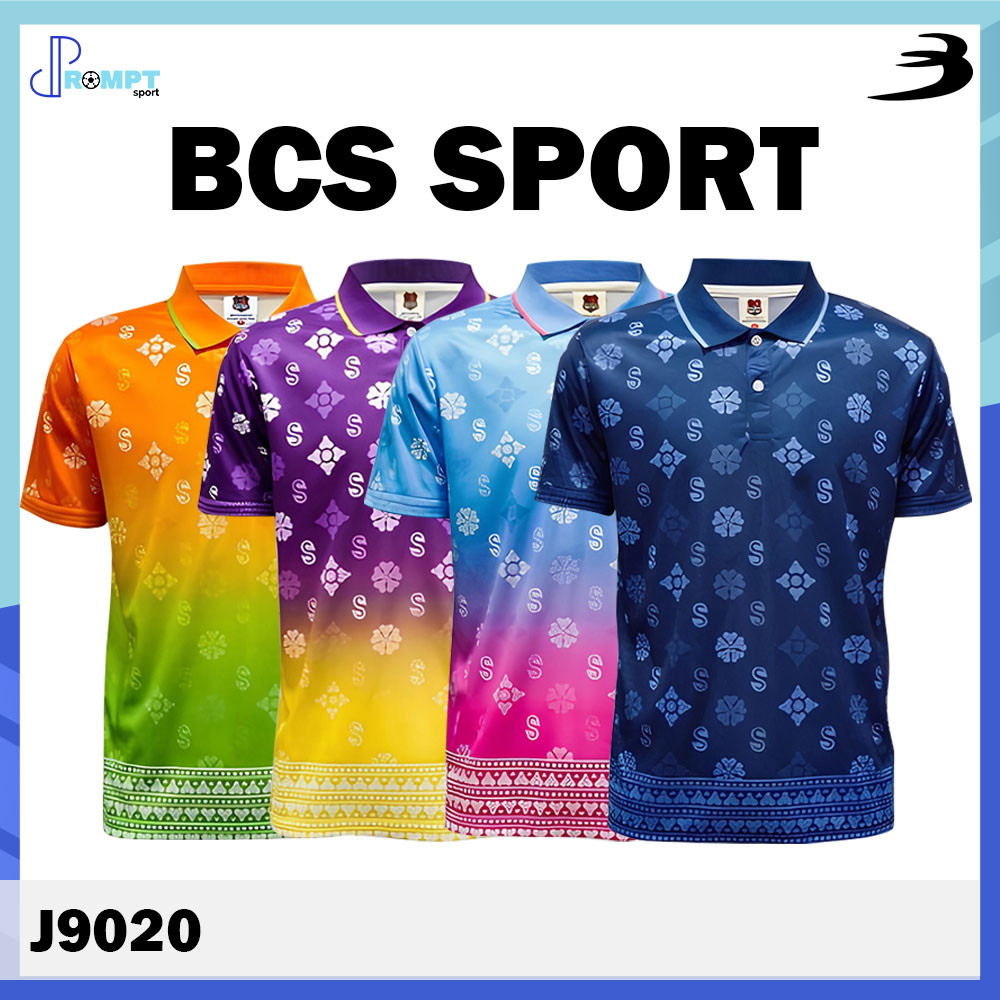 💥ลดโหดสูงสุด 1,000 บาท💥 เสื้อโปโลพิมพ์ลาย BCS SPORT รุ่น J9020 ลายดอกรักราชกัญญา แท้100% ...