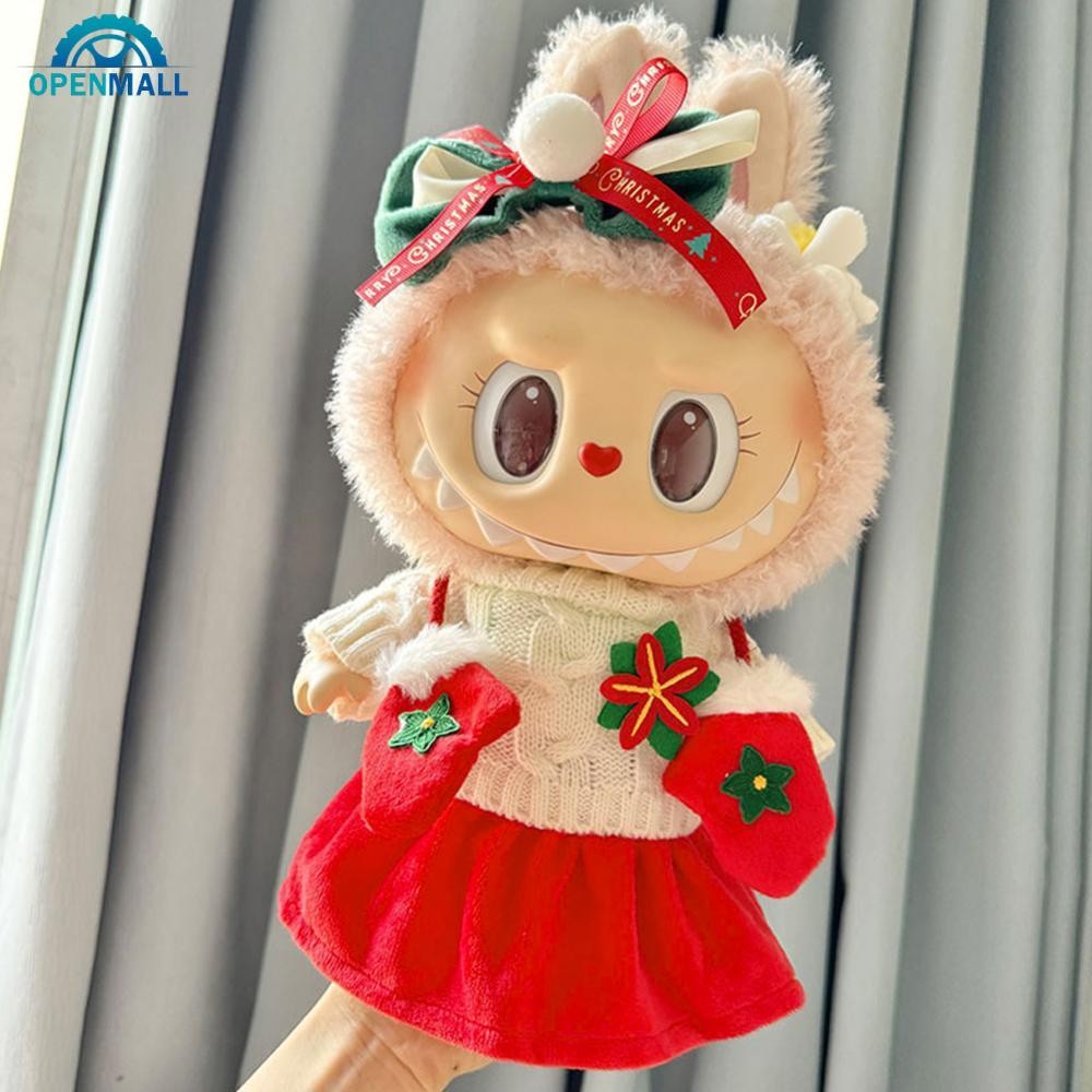 OML สําหรับ 38 ซม. Labubu ตุ๊กตาเสื้อผ้าแฟชั่นเสื้อผ้าสี Match Hoodies ...