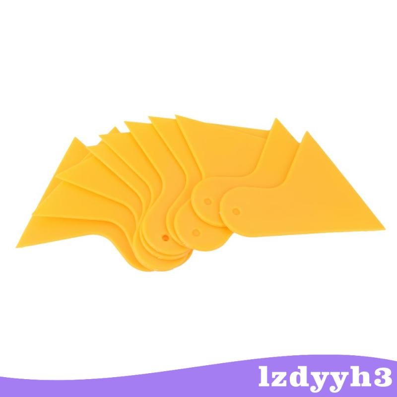 [Lzdyyh3] 10 ชิ้นรถ Widow Tint Scraper ไม้กวาดเครื่องมือ Tinted ฟิล์มห่อเครื่องมือทําความสะอาด ...
