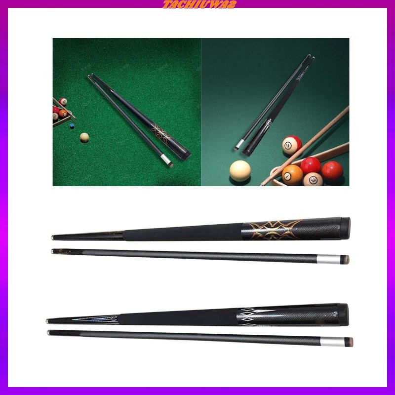 [Tachiuwa2] Pool Cue Sticks Snooker Cue คาร์บอนไฟเบอร์ 58" 1/2 Nine ...