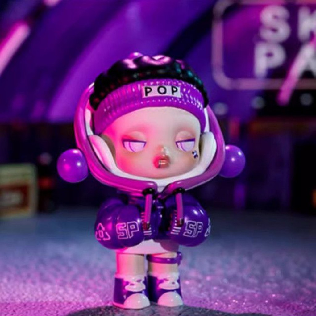 รุ่นมาตุภูมิของ SKULLPANDA bubble Mart panda craze series กล่องตาบอด ...