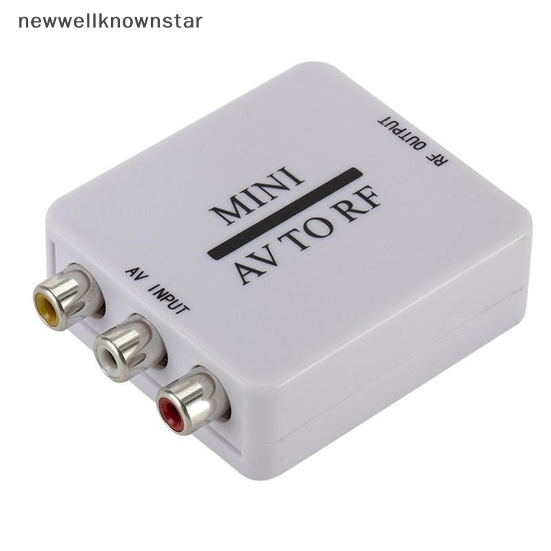 Newwellknownstar RCAposite A/V ถึง RF/COAX/Coaxial Converter RF ...