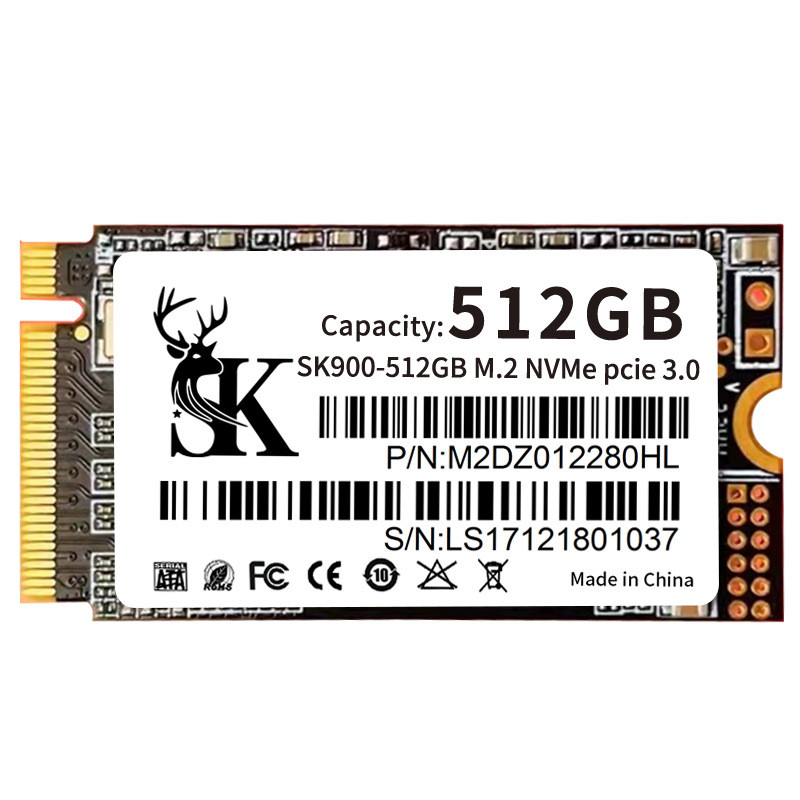 NVME 2242 ไดรฟ์ความเร็วสูง SSD PCIE อินเทอร์เฟซ solid state Drive M2 128G 256G 512G 1T2T ...