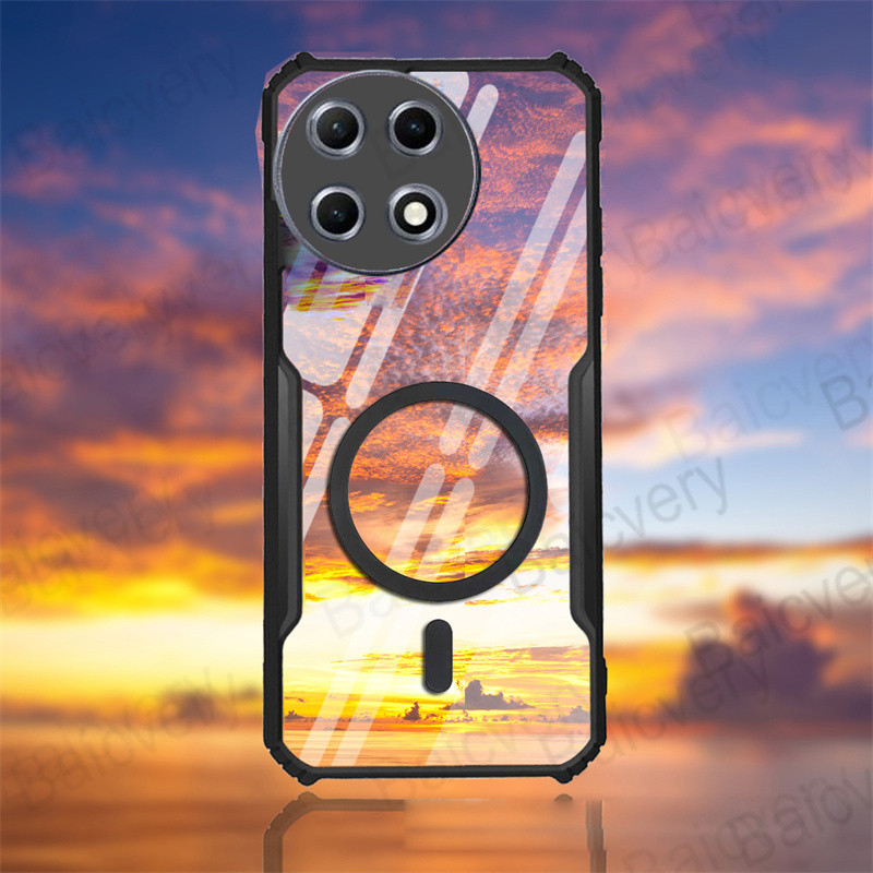 สําหรับ Tecno Spark 30 Pro 4G KL7 Clear Anti-Drop อะคริลิคฝาครอบป้องกัน ...