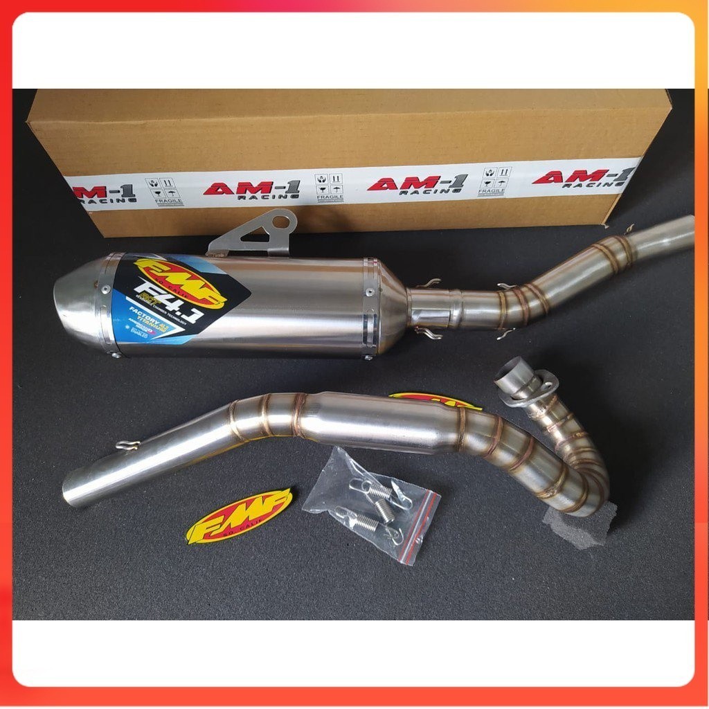 ️Racing Exhaust Fmf F4 1 Socclaif honda msx Ksr 110 Ksr Pro Ksr Racing ...