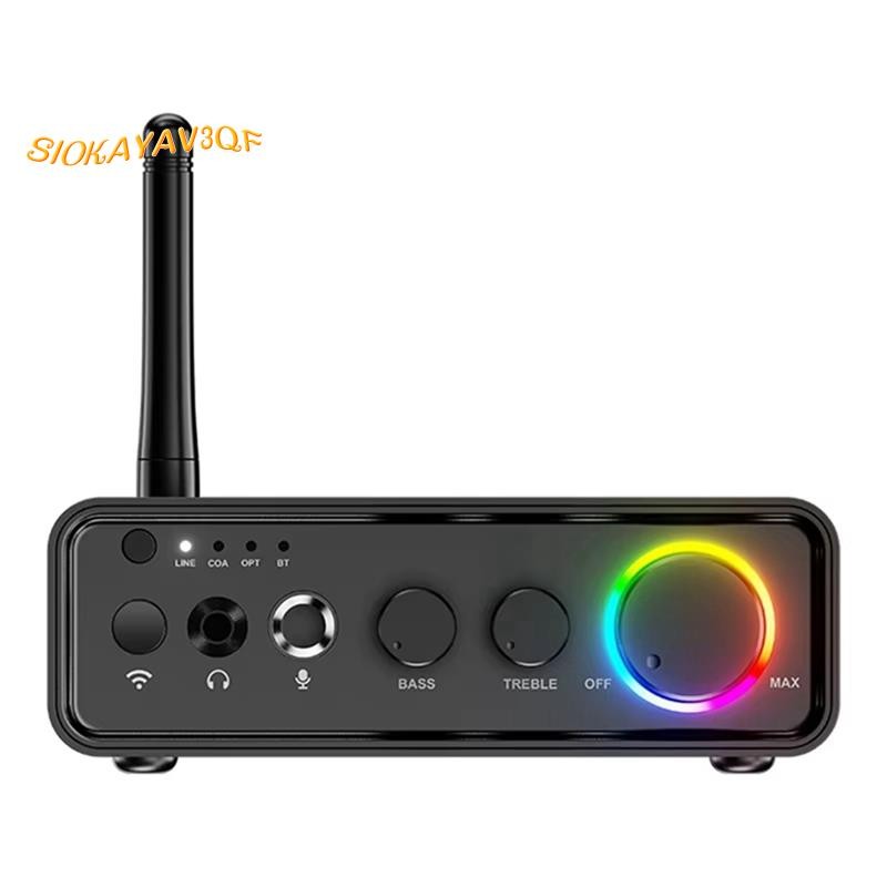 ใหม่ M19 BT Mini เครื่องขยายเสียงสเตอริโอบลูทูธ 5.3 Home Power ...