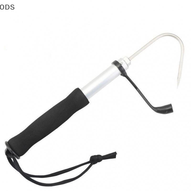 Ods ตกปลาน้ําแข็ง Gaffit Hook Telescopic ปลา Gaffi สแตนเลสตะขอตกปลา ...