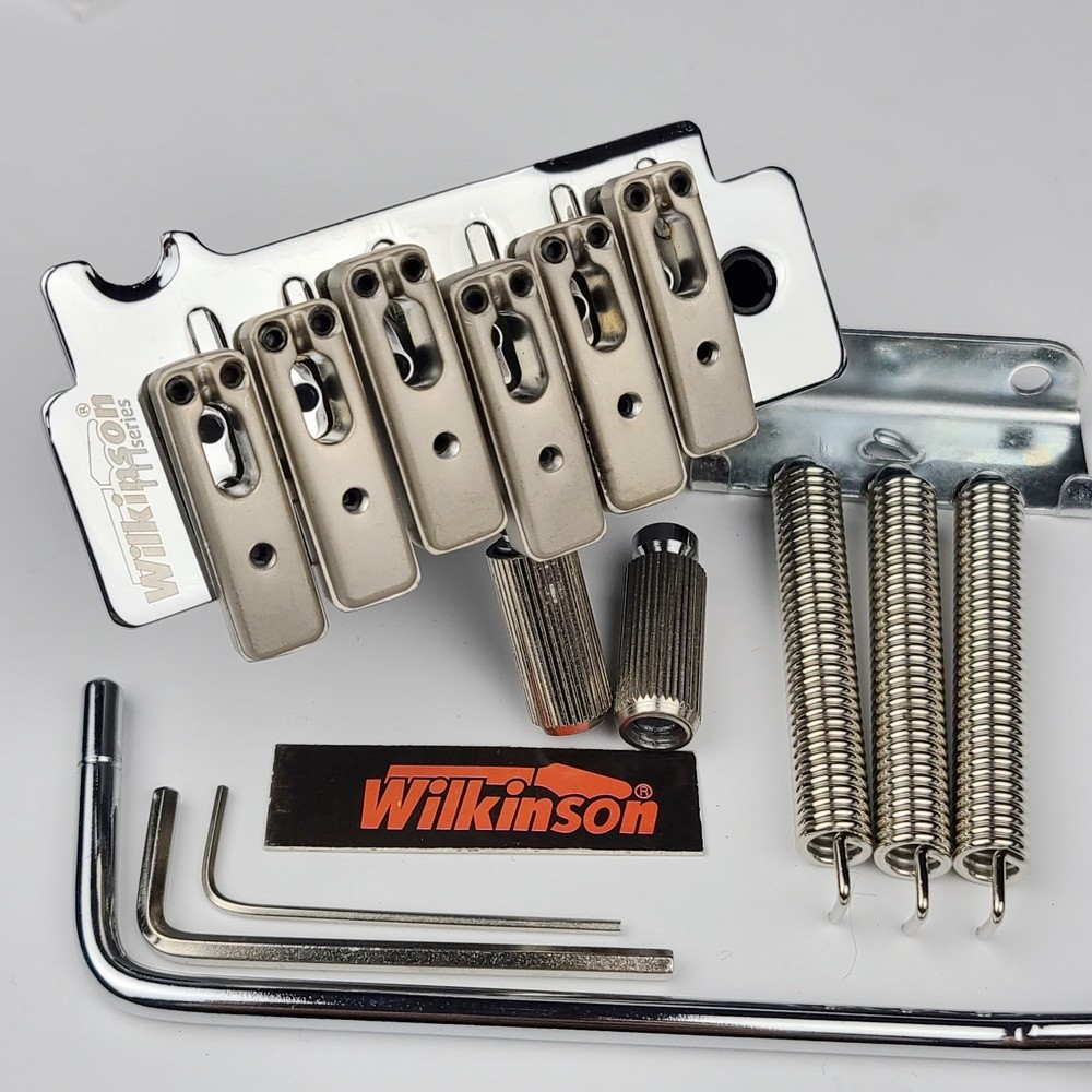 Wilkinson Wilkinson กีตาร์ไฟฟ้าสองจุดขนาดเล็ก Double-Shaking Vibrato ...