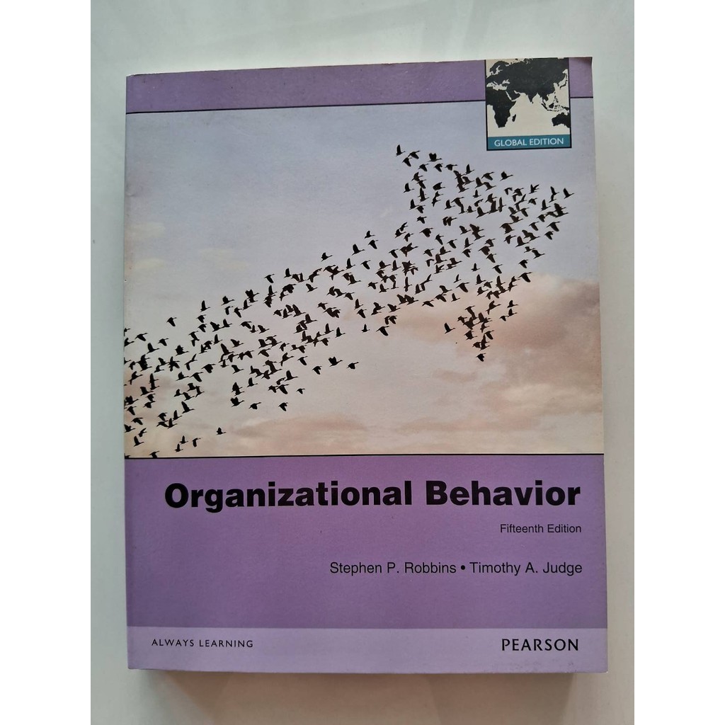 [หนังสือภาษาอังกฤษมือสอง] Organizational Behavior Fifteenth Edition Pearson | Shopee Thailand
