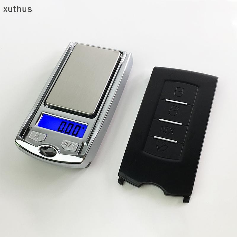 Xut ร้อน 100g/200g X 0.01g Mini Pocket Digital Scale สําหรับทองเงินสเตอร์ลิงเครื่องประดับ Scales ...