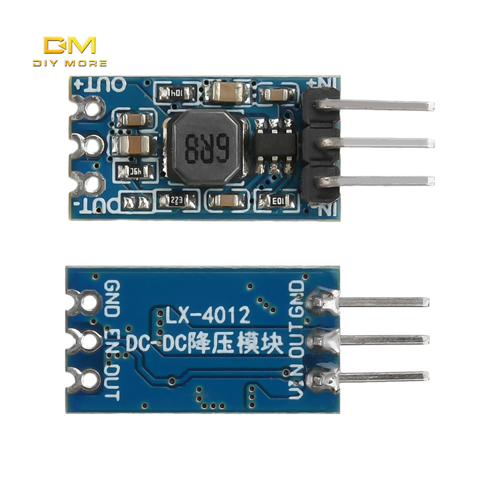 Diymore DC-DC Buck โมดูล Mini 1.2A Buck Converter โมดูล 5-40V ถึง 3.3 V/5 V/9 V/12 V DC-DC สาม ...