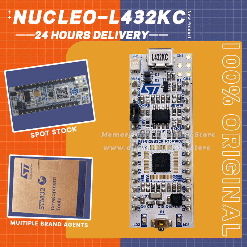 1ชิ้น/ล็อต! NUCLEO-L432KC STM32L432KCU6 Microcontroller STM32 Nucleo-32 บอร์ดพัฒนาใหม่ | Shopee ...