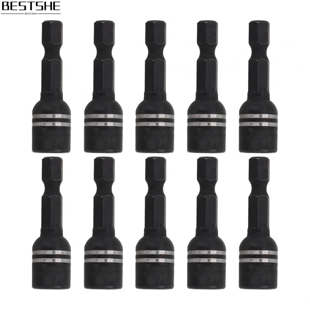{bestshe}10PCS 8mm Magnetic Hex Socket Adapter Nut Driver Socket Wrench ...