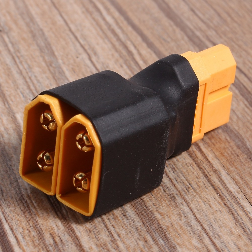 Spr-New XT60 Parallel Adapter Converter Connector Cable Lipo แบตเตอรี่ ...