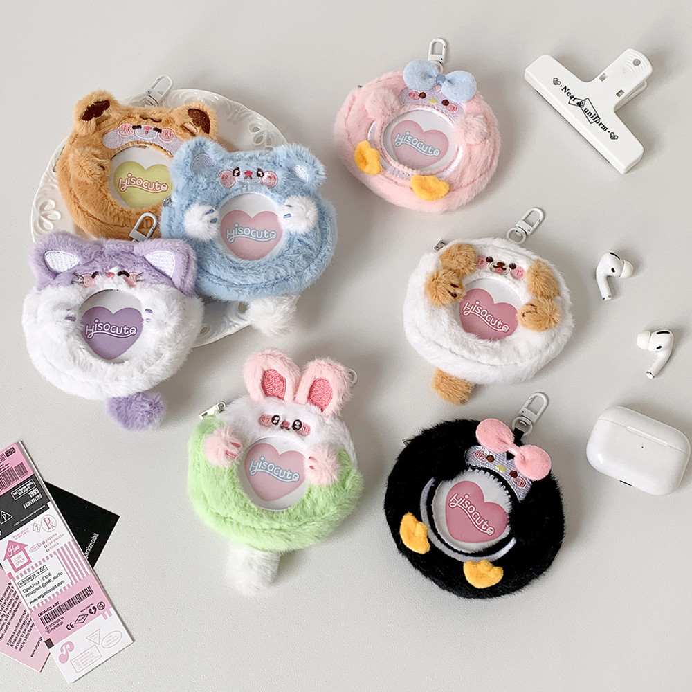 Cite Plush หูฟังกระเป๋าสะสมแสดงจี้ INS สไตล์ | Shopee Thailand