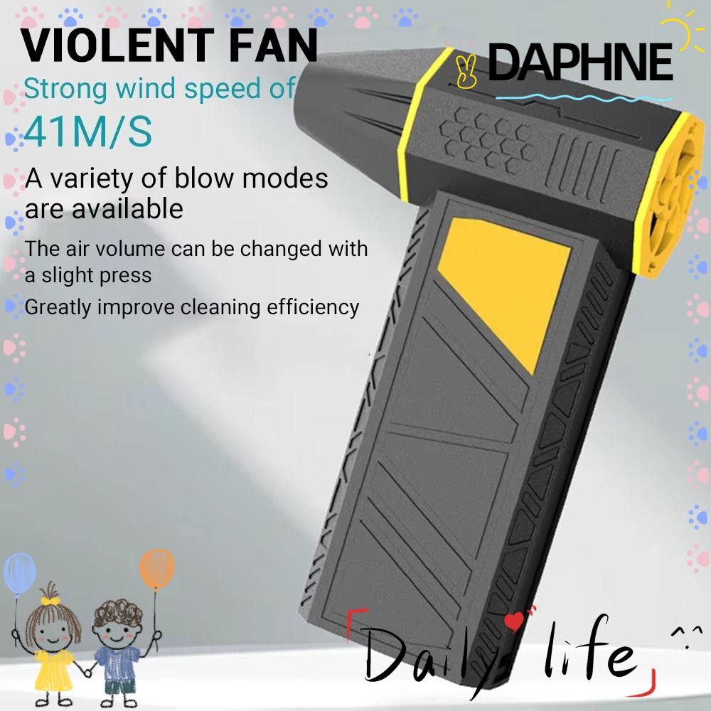 DAPHNE พัดลมเจ็ทกําลังสูง ความเร็วลมทรงพลัง 32 ม./ส 110000RPM Turbofan ...