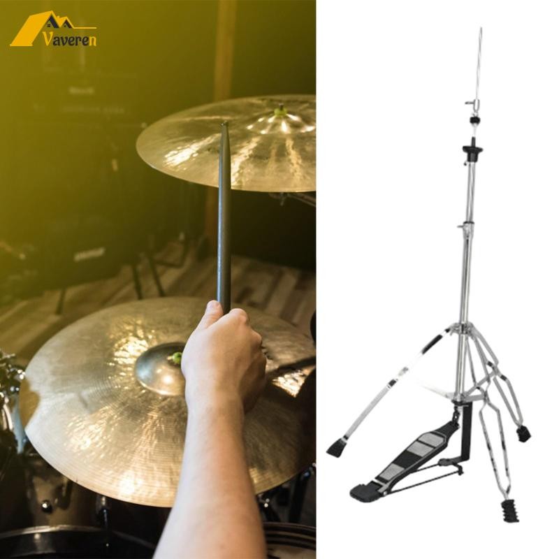 [Vaveren] Hi Hat Cymbal Stand Rubber Feet Professional Adjustable ...