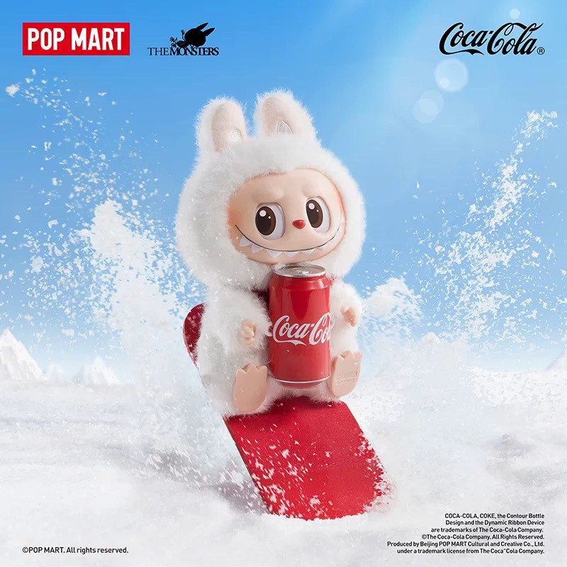 Popmart THE MONSTERS LABUBU Coca Cola Series Vinyl Face Blind Box ของ ...