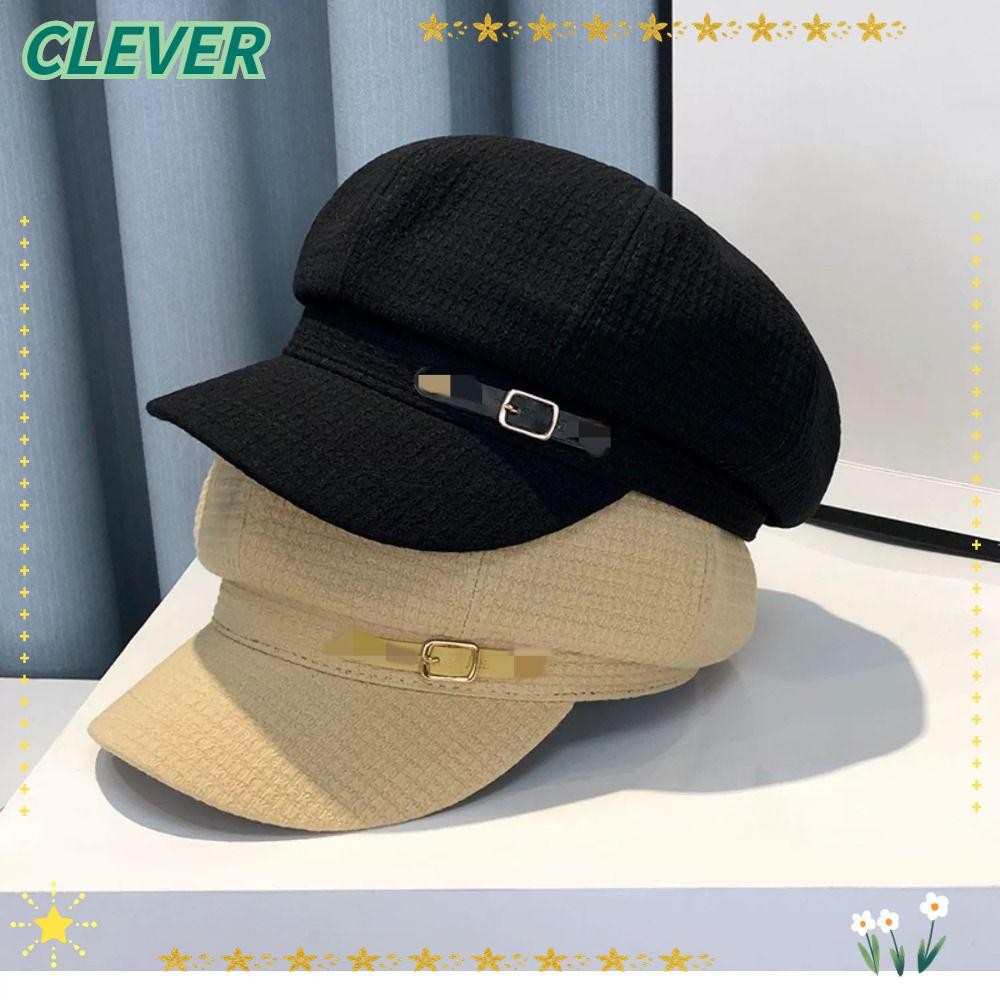 Clever Newsboy Hat, Accessories แปดเหลี่ยม Berets Caps, Fashion ...