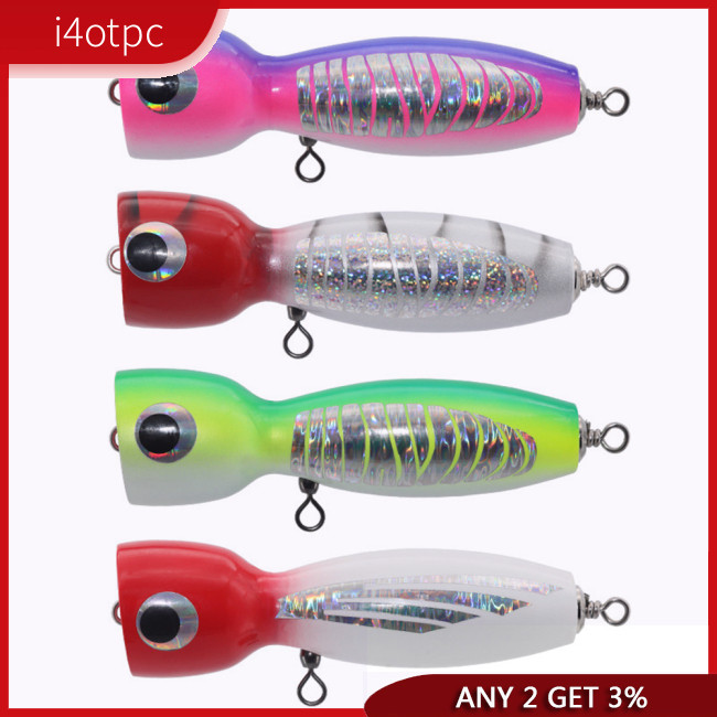 I4otpc ไม้เหยื่อตกปลาตกปลาทะเลเหยื่อปลอมเหยื่อตกปลาประดิษฐ์ Swimbait อุปกรณ์ตกปลา | Shopee Thailand