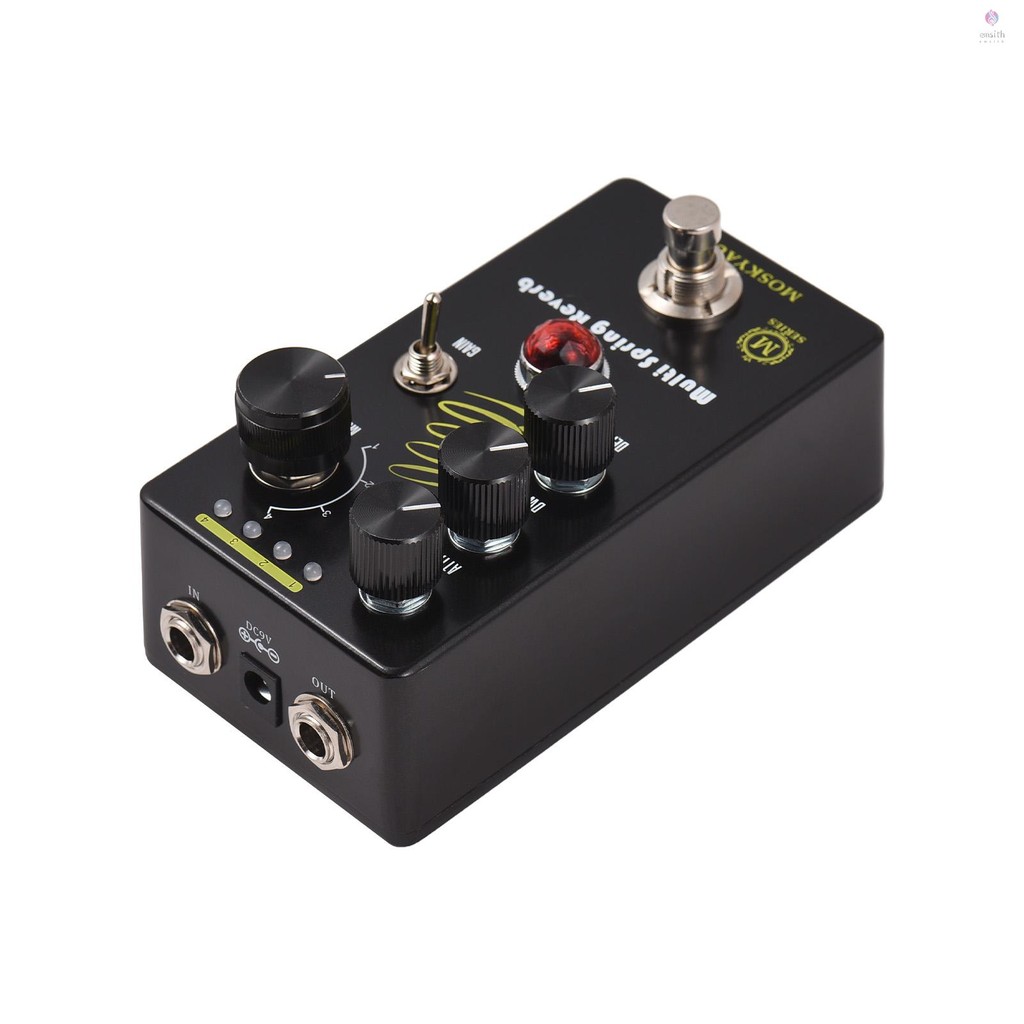 [effectmusic] Moskyaudio MULTI SPRING Reverb Guitar Reverb Effects Pedal Attack/Dwell/Depth/GAIN ...