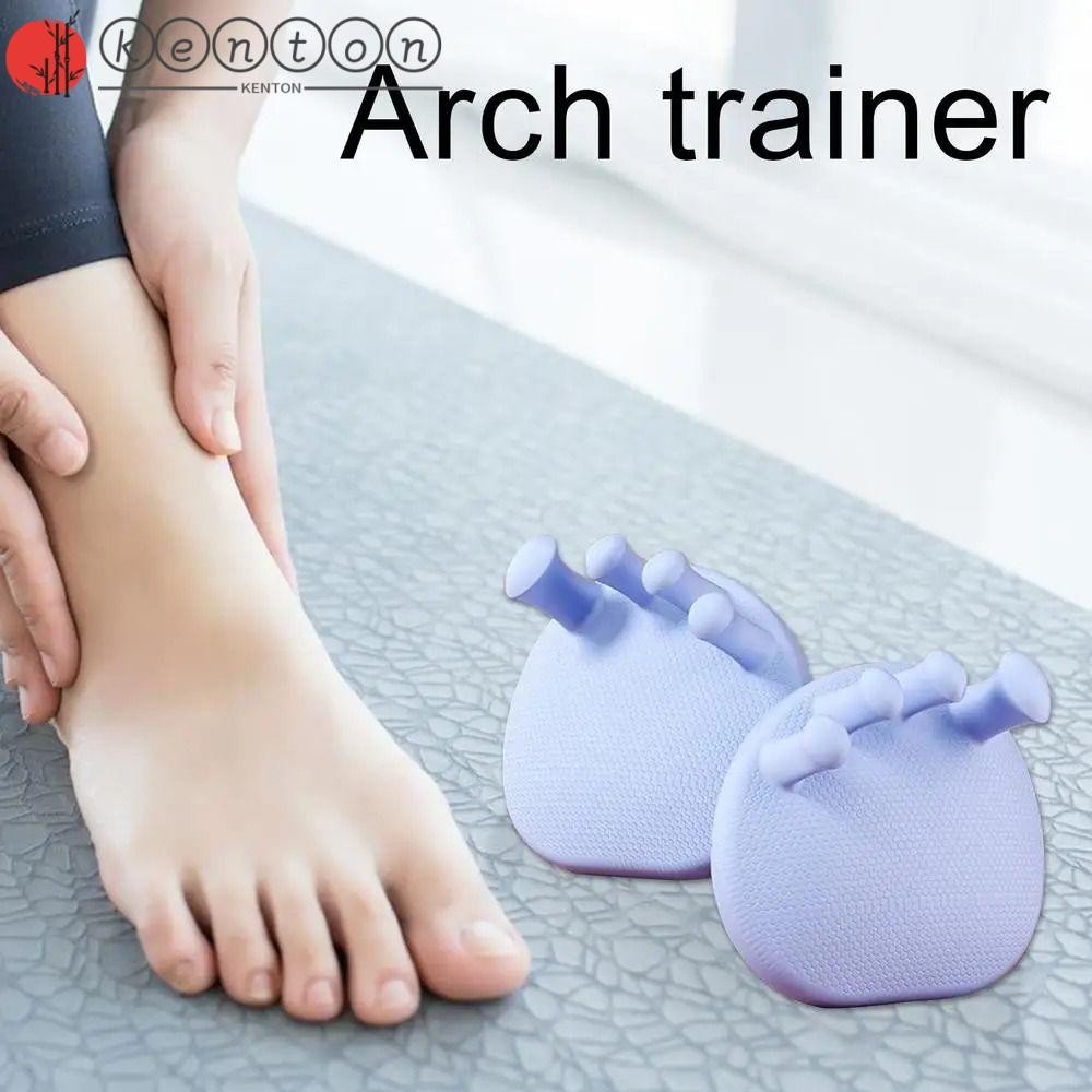 KENTON 1 คู่นิ้วเท้าแยก,ขาบาง Anti Drop Foot Arch Trainer,แบบพกพา TPR ...