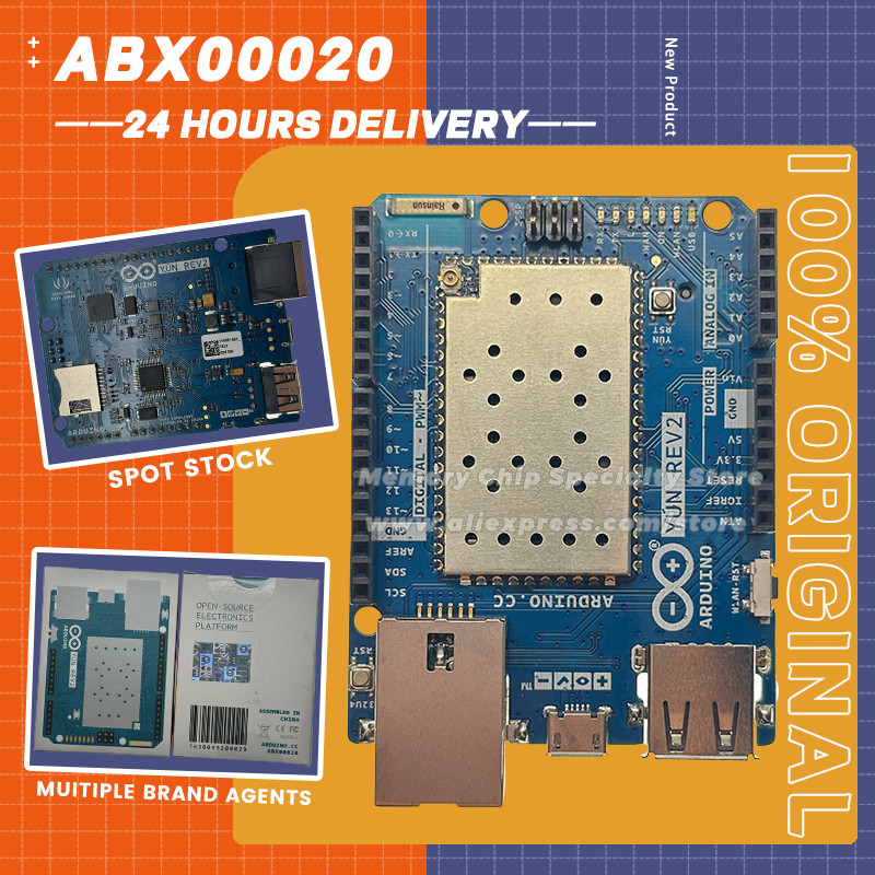 1ชิ้น/ล็อต! ABX00020 Arduino YUN Rev 2 ATmega32U4 บอร์ดพัฒนาใหม่ | Shopee Thailand