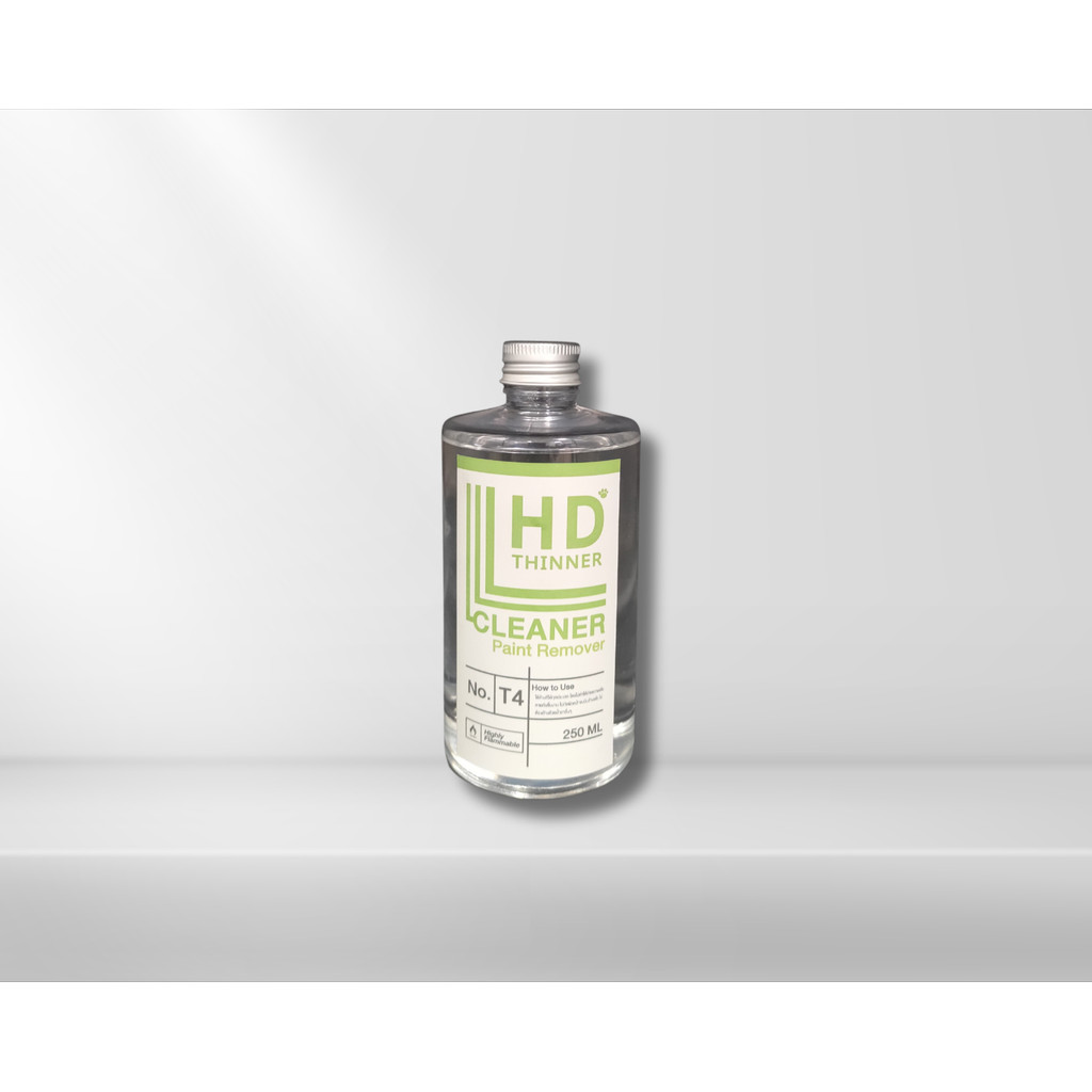 สินค้าใหม่พร้อมส่ง HD THINNER CLEANER Paint Remover T4-250ML นำยาทำความ ...