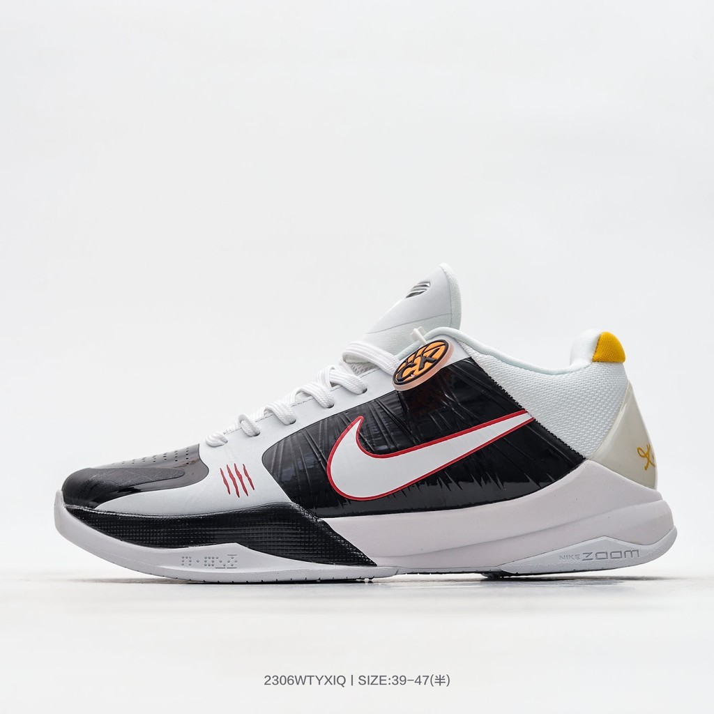รองเท้าNike Zoom Kobe V ZK5 Protro PE รุ่นที่ 5 สีขาว สำหรับบาสเก็ตบอล ...
