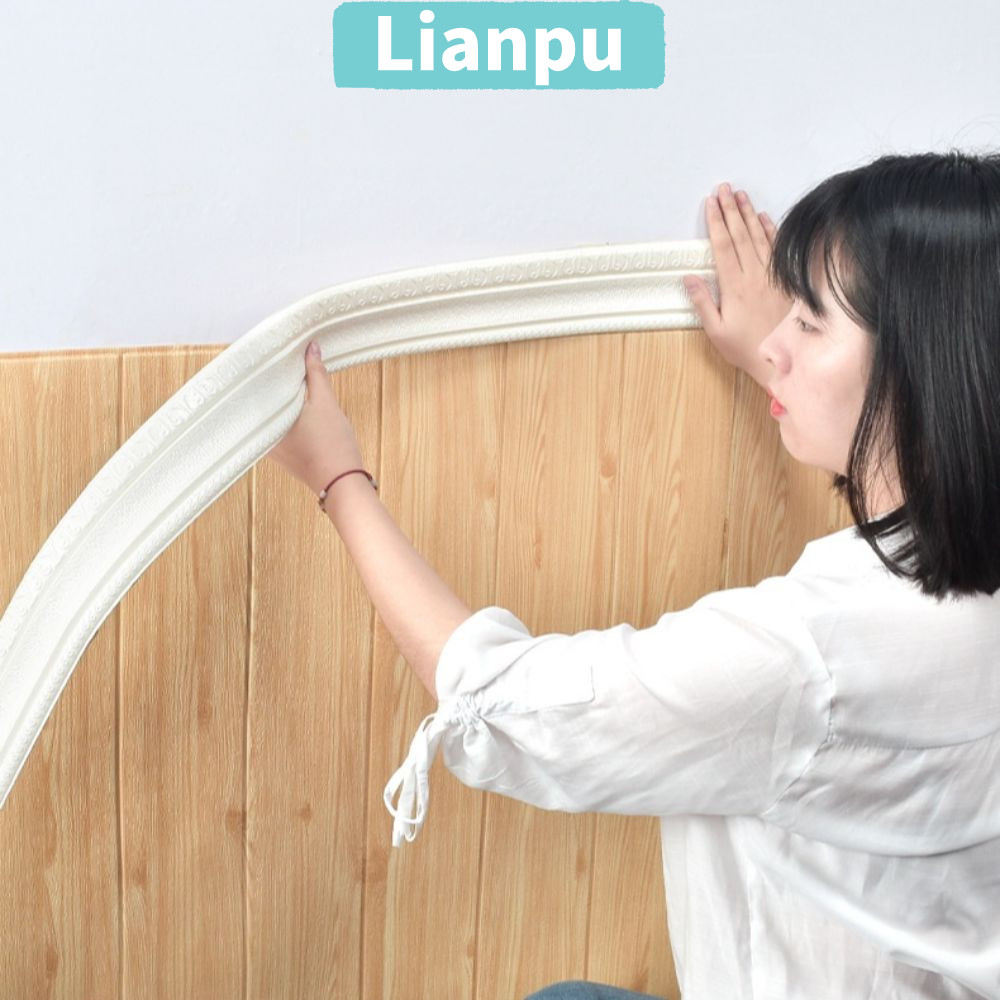 LIANPU 2. * 8 ซม.กระเบื้องชายแดนกระดาษ, Thicken Self-กาวรอบสาย,กันน้ํา ...