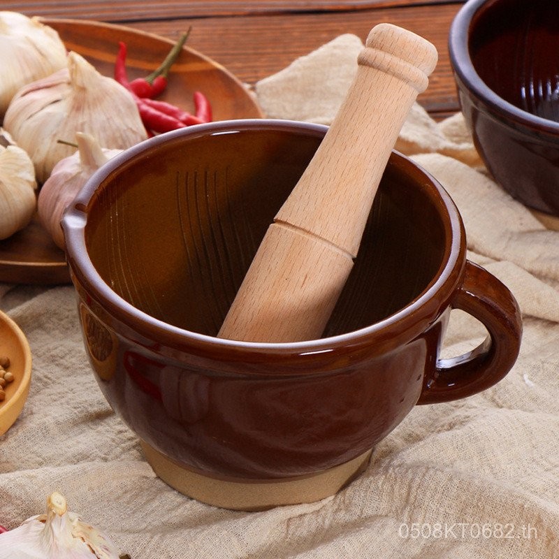 ชามเครื่องปั่นดินเผา หม้อหยาบ ผัก มะเขือยาว พริก แทะ โมเตอร์ อาหารหู ...