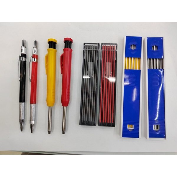 ดินสอกด ดินสอ ee ชุด 11 ชิ้น 2.8 งานไม้ Deep Hole Scribe Yellow Alloy ...