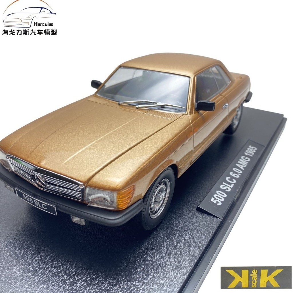 Kk-scale 1/18 Benz 450 550 SLC โมเดลรถอัลลอย แพ็คเกจเดิม ข้อบกพร่อง ...