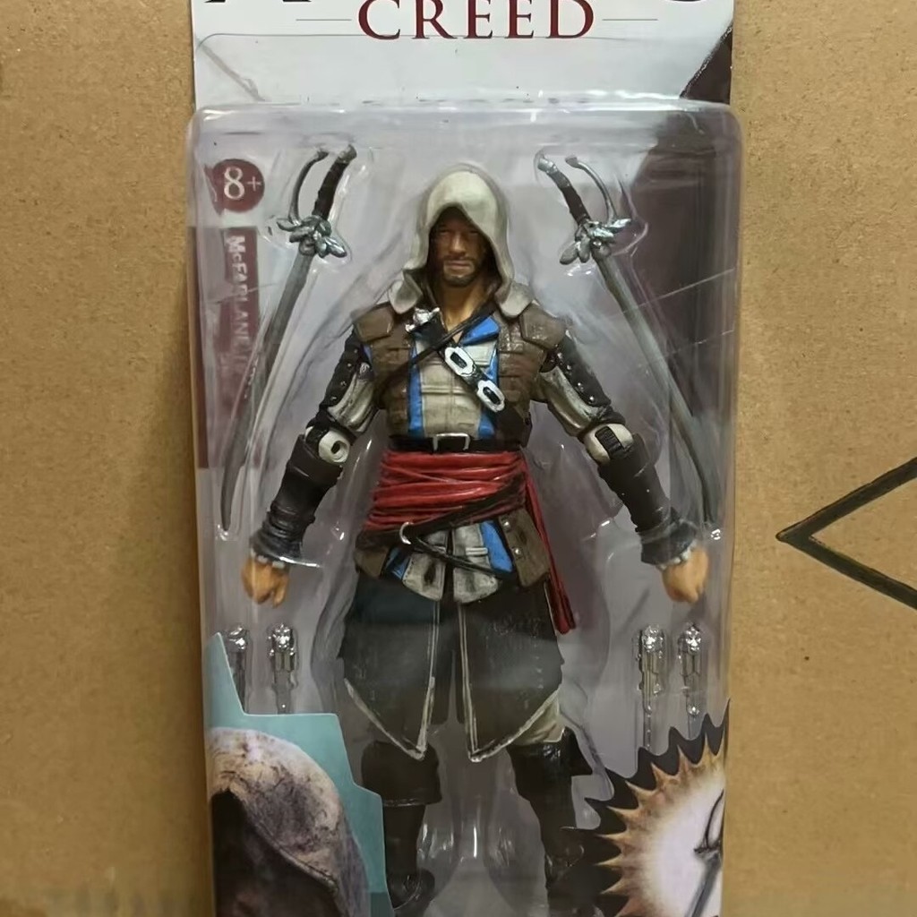 Neca McFarlane Assassin's Creed 4 Black Flag Edward Kenvicona 6นิ้วตุ๊กตาเคลื่อนย้ายได้ SF ...
